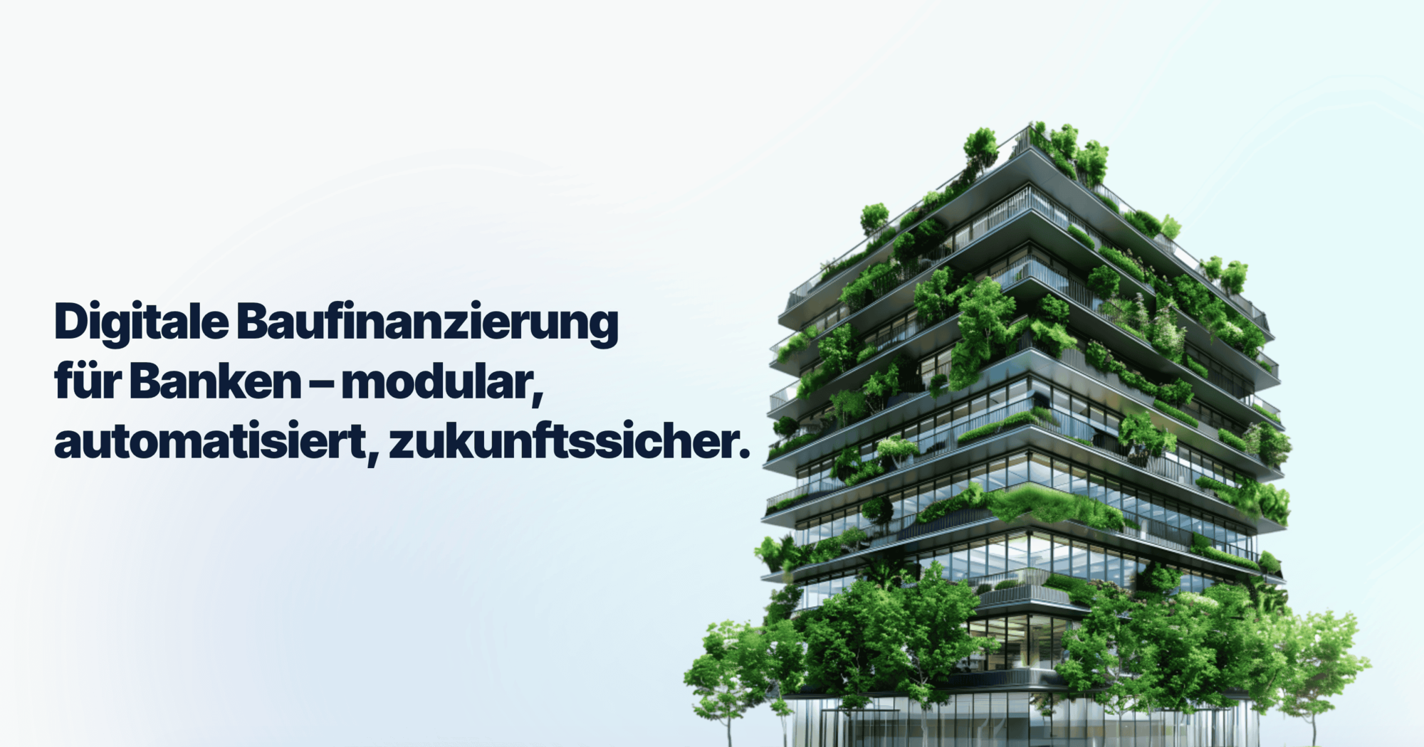 Digitale Baufinanzierung für Banken - Finlink
